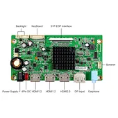 Lcd Driver Board HDMI EDP 4K Lcd Controller Board For 31.5In 3840×2160 ...